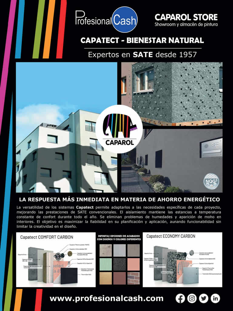 Caparol Capatect - Máxima eficiencia sistemas SATE - Profesional Cash